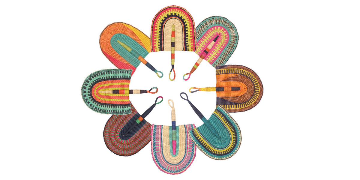 Decorative Woven Fan | Create Your Statement Wall with Colourful Woven ...