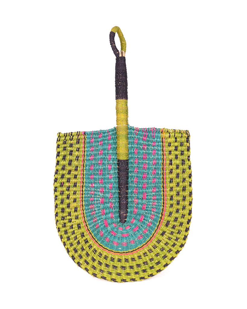 Decorative Woven Fan | Create Your Statement Wall with Colourful Woven ...