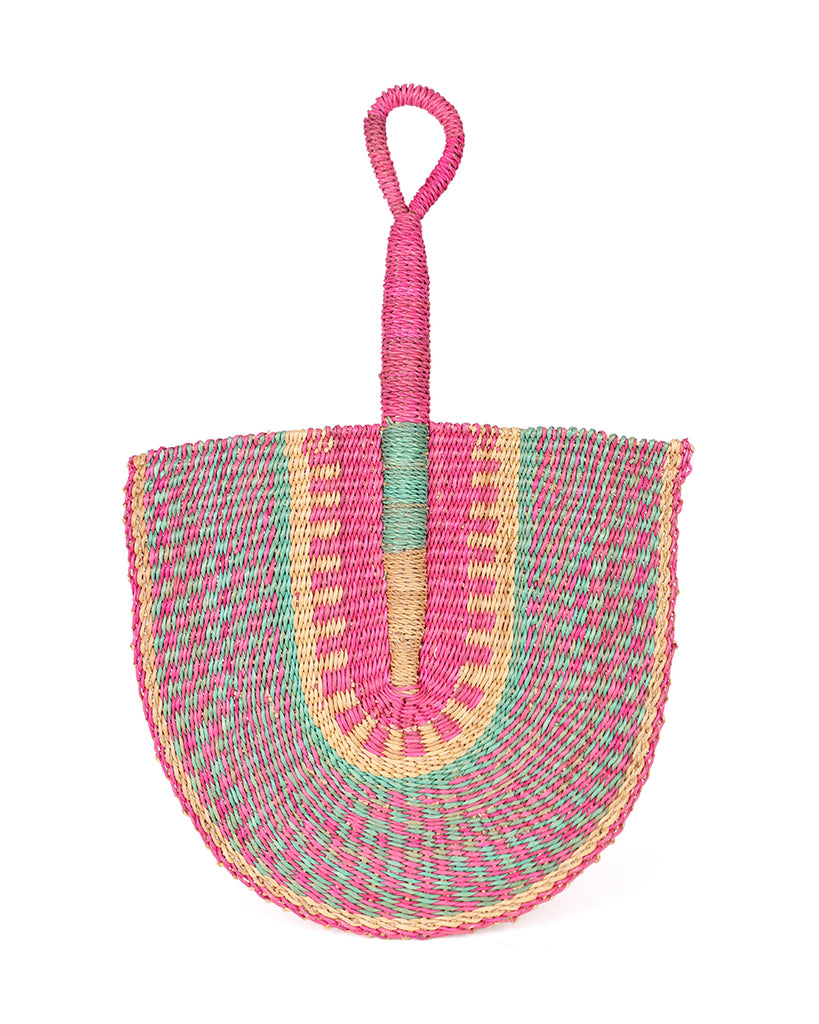 Decorative Woven Fan | Create Your Statement Wall with Colourful Woven ...