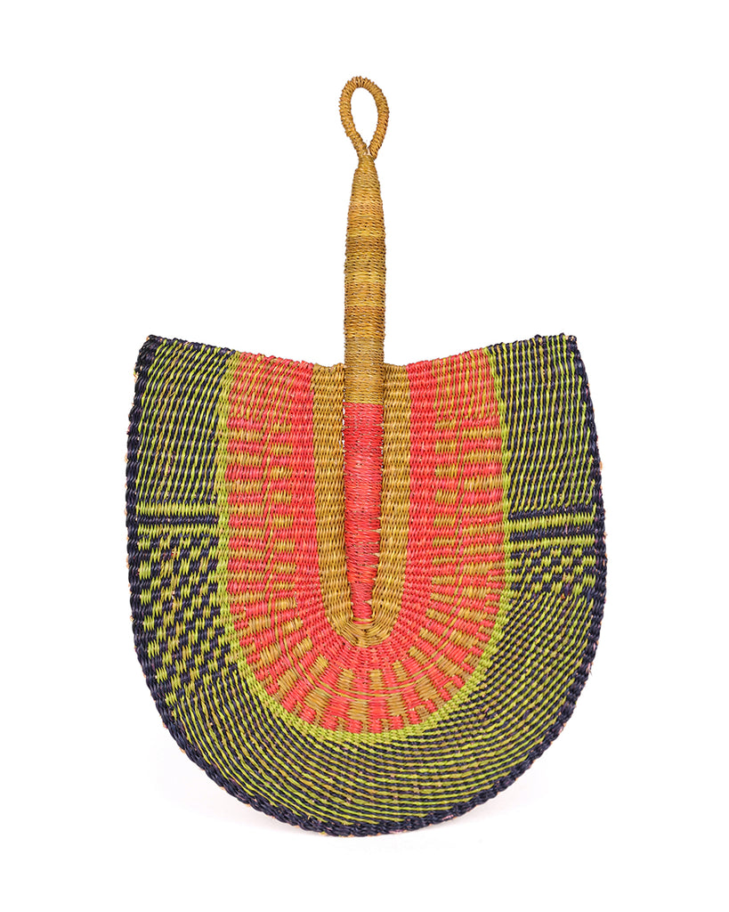 Decorative Woven Fan | Create Your Statement Wall with Colourful Woven ...