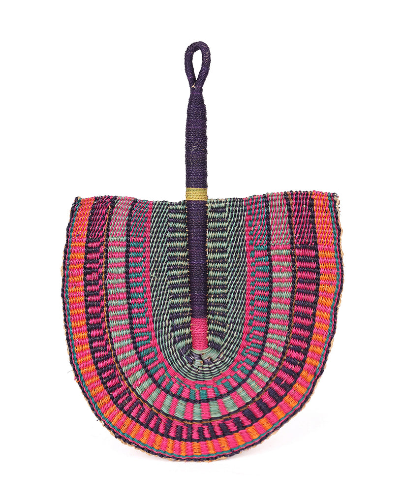 Decorative Woven Fan | Create Your Statement Wall with Colourful Woven ...