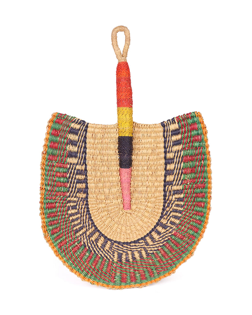 Decorative Woven Fan | Create Your Statement Wall with Colourful Woven ...