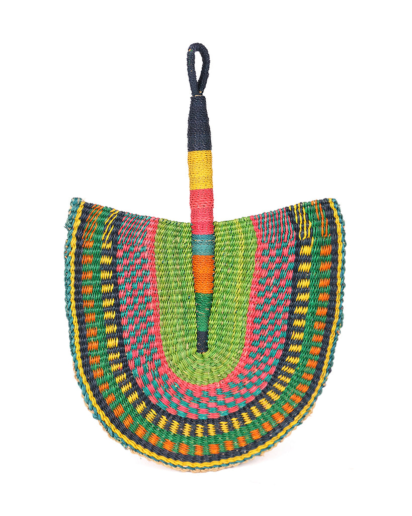 Decorative Woven Fan | Create Your Statement Wall with Colourful Woven ...