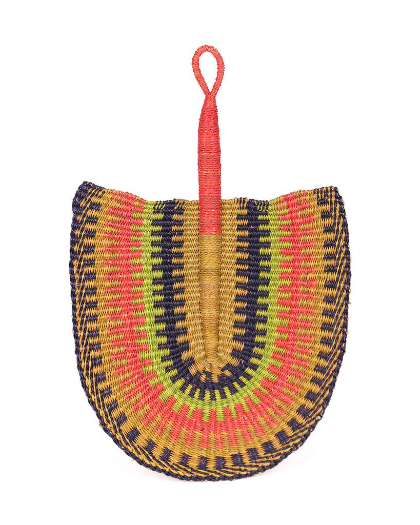 Decorative Woven Fan | Create Your Statement Wall with Colourful Woven ...