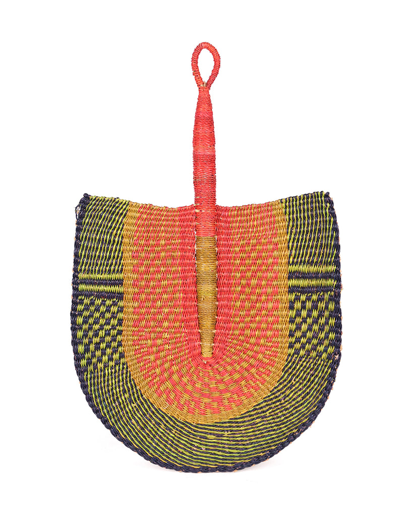 Decorative Woven Fan | Create Your Statement Wall with Colourful Woven ...