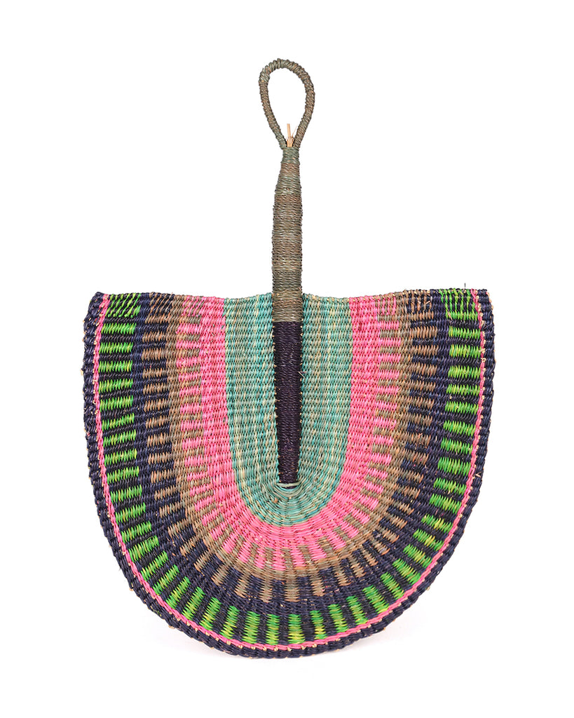 Decorative Woven Fan | Create Your Statement Wall with Colourful Woven ...