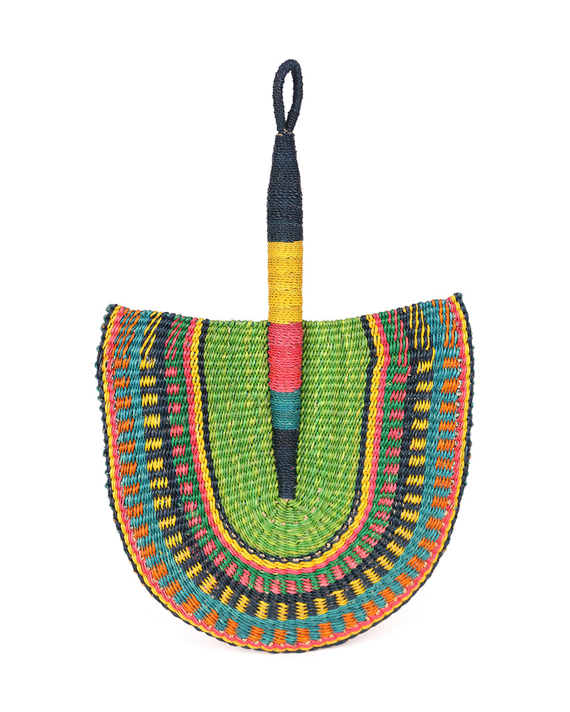 Decorative Woven Fan | Create Your Statement Wall with Colourful Woven ...