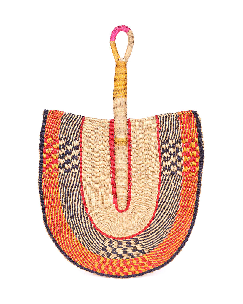 Decorative Woven Fan | Create Your Statement Wall with Colourful Woven ...
