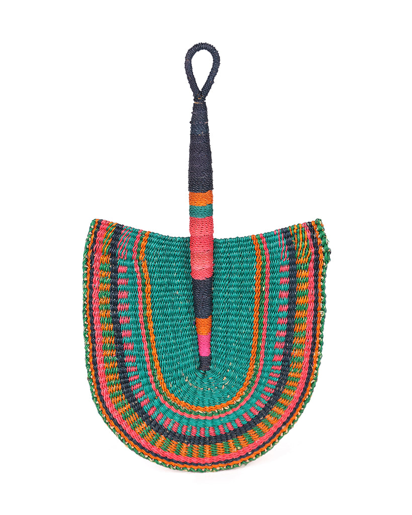 Decorative Woven Fan | Create Your Statement Wall with Colourful Woven ...