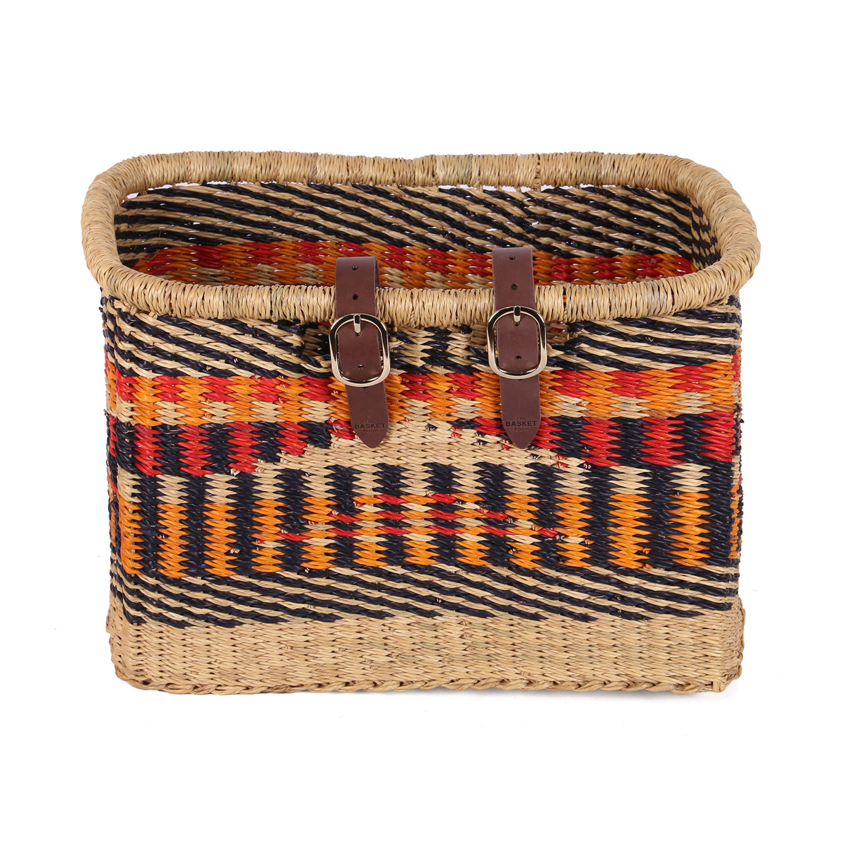 BOKITI: Red, Orange and Black Rectangle Bike Basket – The Basket Room