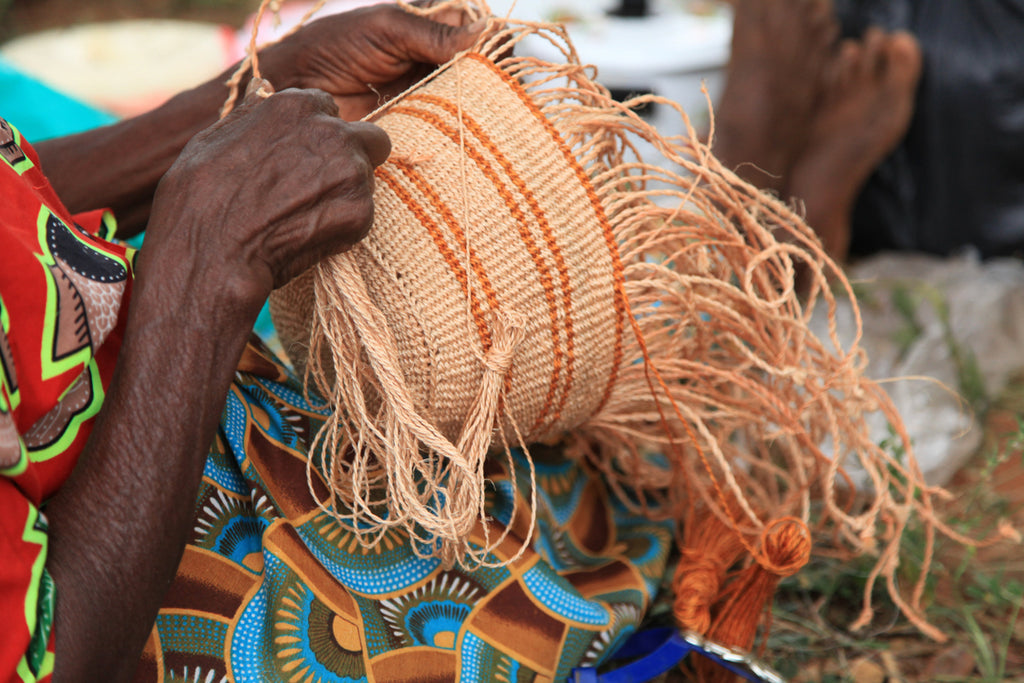 The Basket Room | Kenyan Basket Weavers | Sisal Baskets