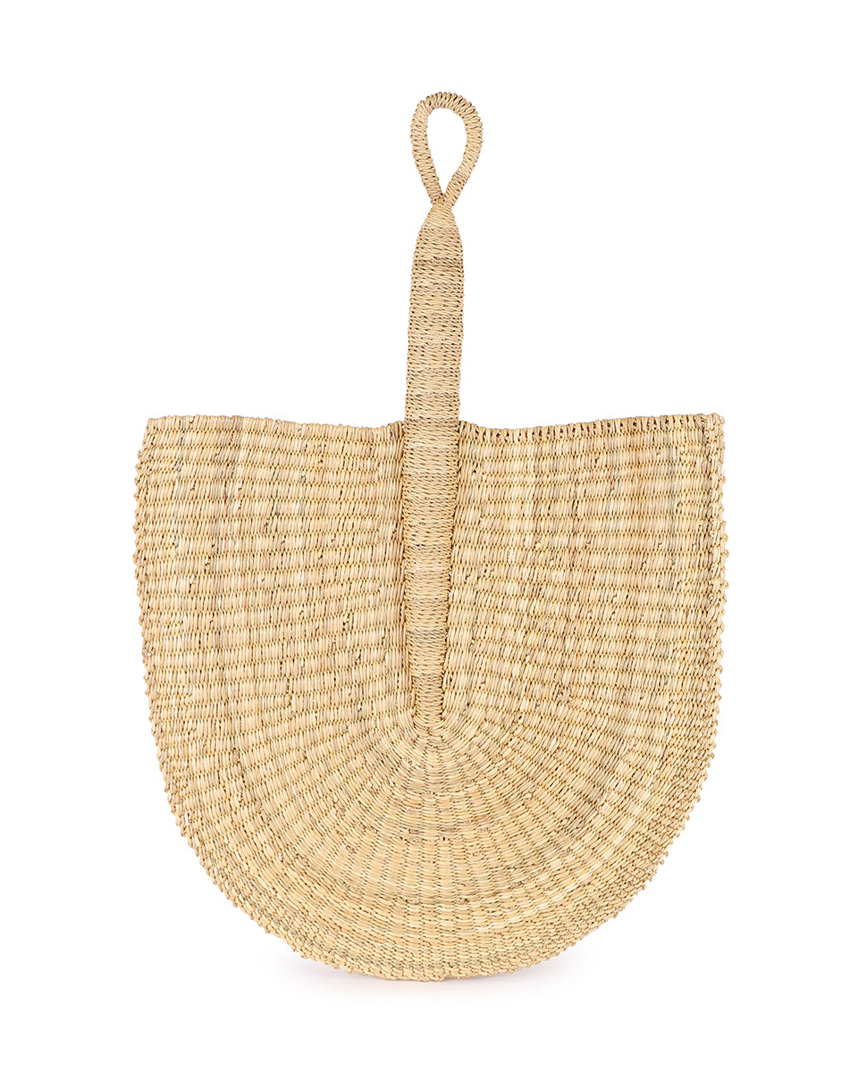 PONGO: Natural Woven Wall Decor Fan – The Basket Room