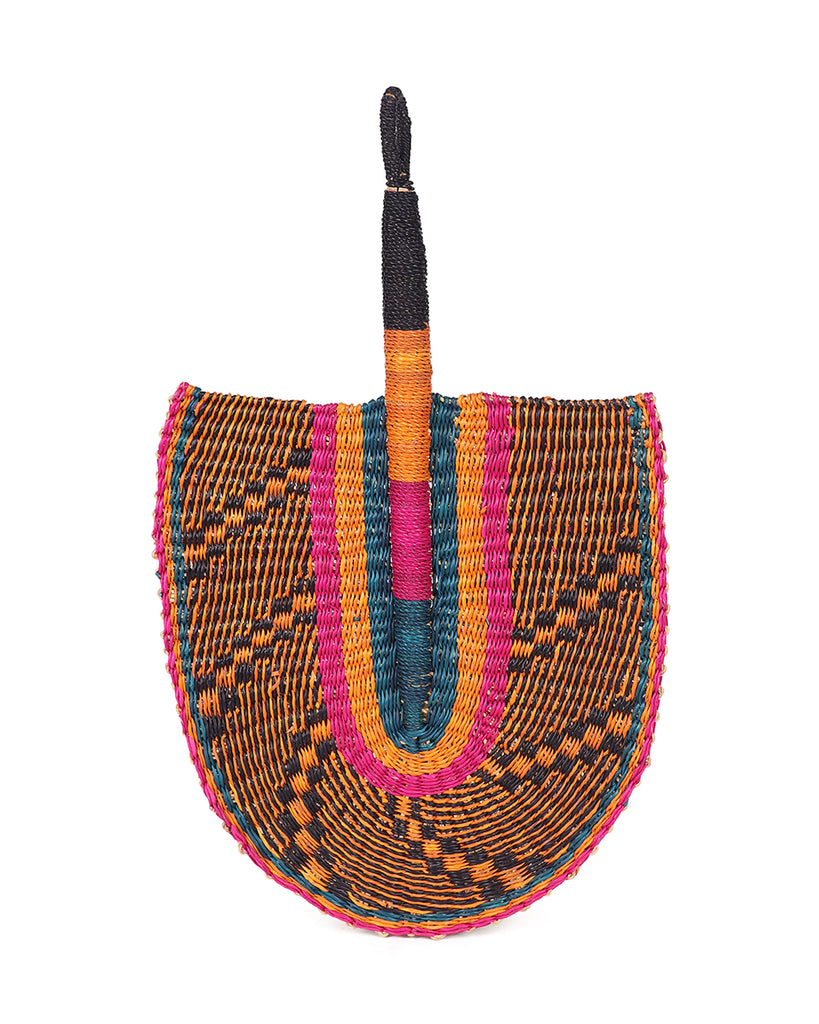 Decorative Woven Fan | Create Your Statement Wall with Colourful Woven ...