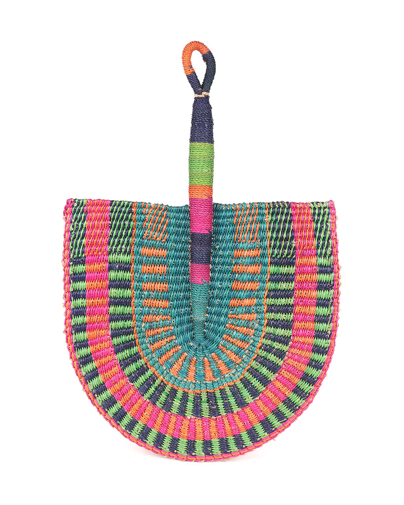 Decorative Woven Fan | Create Your Statement Wall with Colourful Woven ...